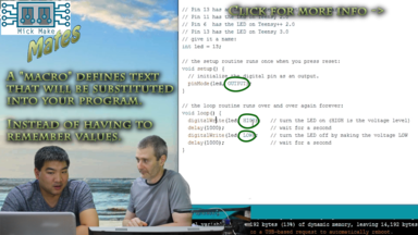 Learning Arduino: Digital Outputs // Episode 2 // Tutorial - MickMake - Live. Learn. Make.