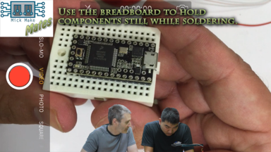 Learning Arduino: Soldering and Digital Inputs // Episode 3 // Tutorial - MickMake - Live. Learn ...