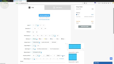 Make a PCB from scratch using EasyEDA // Part 2 // Tutorial - MickMake ...