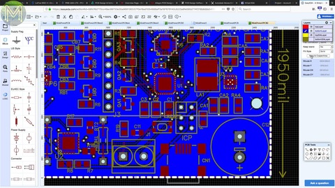 Making a PCB using EasyEDA. // Review - MickMake - Live. Learn. Make.