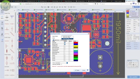 Making a PCB using EasyEDA. // Review - MickMake - Live. Learn. Make.
