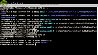Program an Atmel SAM without an IDE. // Tutorial - MickMake - Live. Learn. Make.