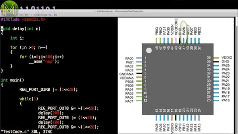 Program an Atmel SAM without an IDE. // Tutorial - MickMake - Live. Learn. Make.