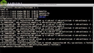 Program an Atmel SAM without an IDE. // Tutorial - MickMake - Live. Learn. Make.