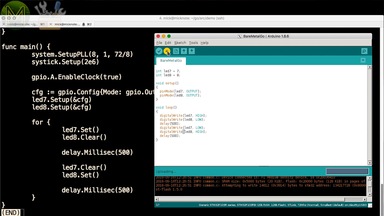 Running GoLang on an STM32 MCU. A quick tutorial. - MickMake - Live. Learn. Make.